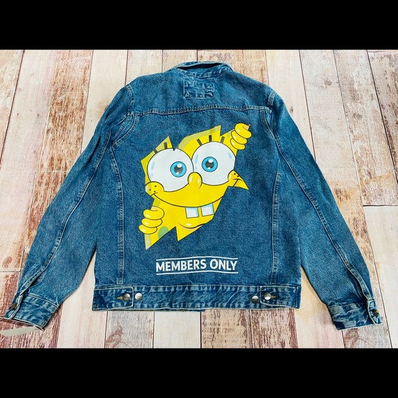 Members Only | Jackets & Coats | Members Only X Nickelodeon Spongebob ...